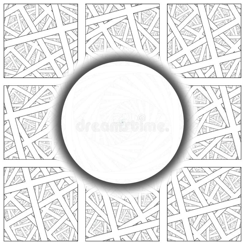 New. Blank Center Abstract Web Template Stock Illustration ...