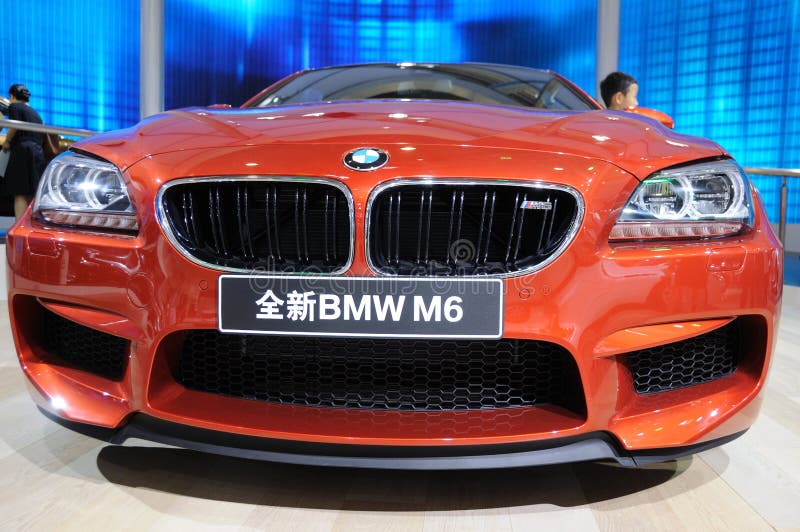 New bmw m6 front editorial photography. Image of concept - 28724282