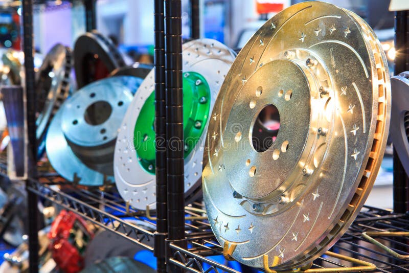 New brake disc stock photo. Image of bolt, repair, halt - 43497256