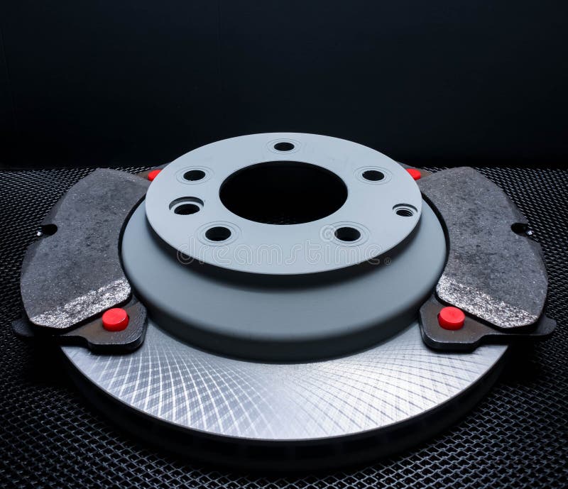 New Brake Disc and Pads for the Car Stock Photo - Image of brake ...
