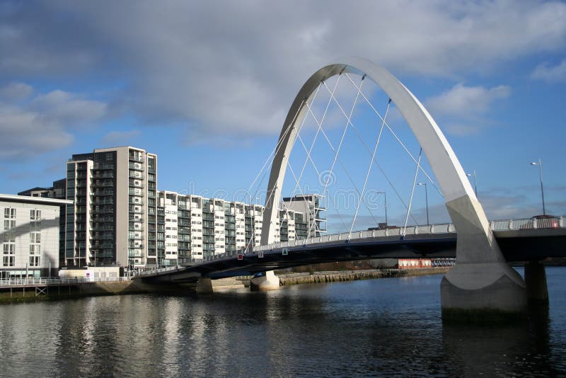 New bridge Glasgow stock image. Image of architecture - 1932153