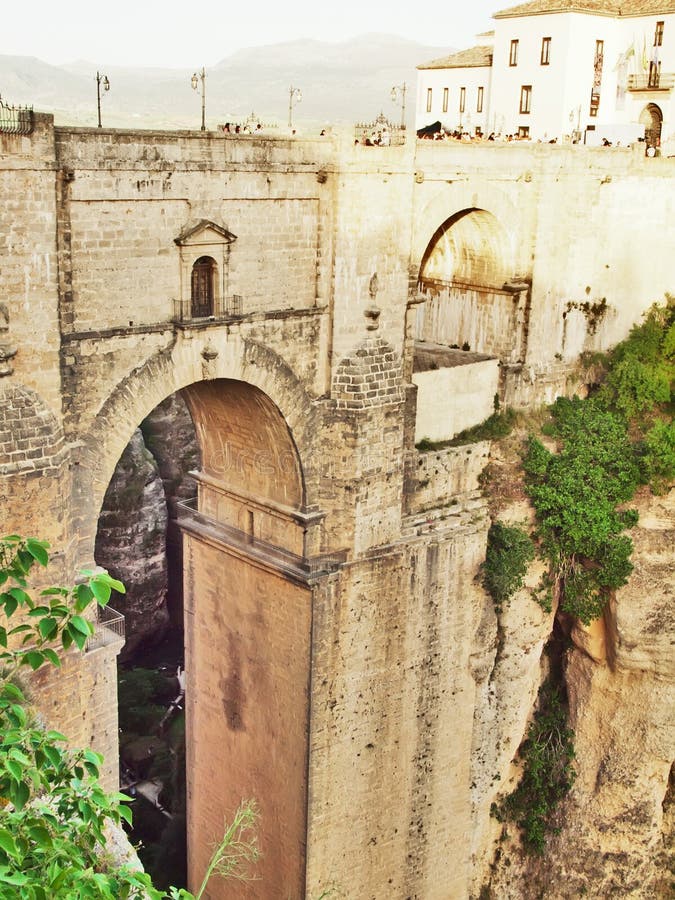 New Bridge in Ronda, Andalucia, Stock Photo - Image of europe, blue ...