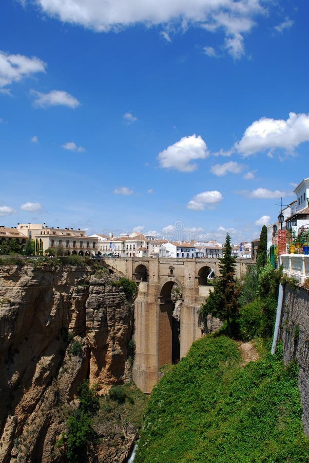 The New Bridge, Ronda, Spain. Stock Photo - Image of holiday, europe ...