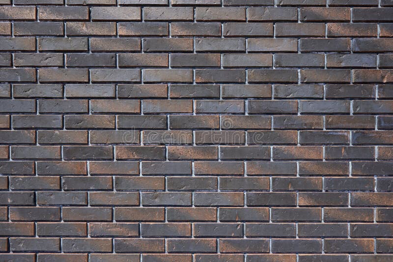 New Brown Brick Wall Texture with Rough Stock Image - Image of textured ...