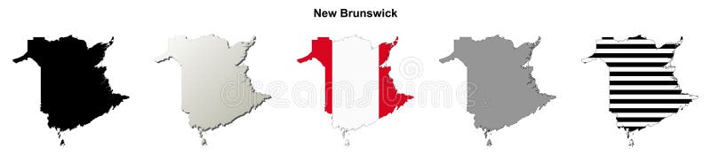 Acadia Outline Map Stock Illustrations – 105 Acadia Outline Map Stock ...