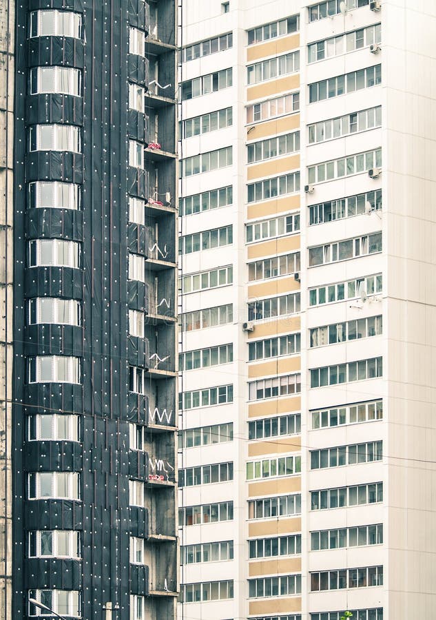 New building stock image. Image of realty, loggia, residential - 83293715