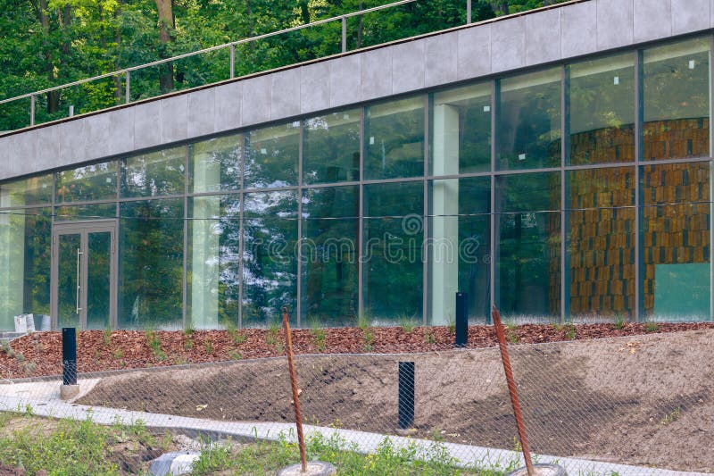 New Building Construction Assembly Process Frame Work of Cement and ...