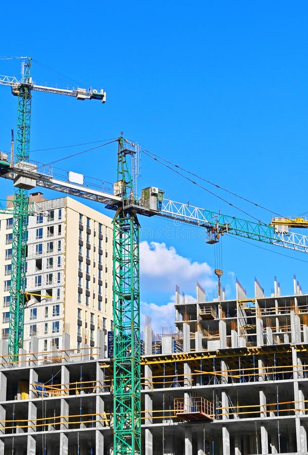 New Building Construction Site Editorial Photography - Image of construction, built: 316978497