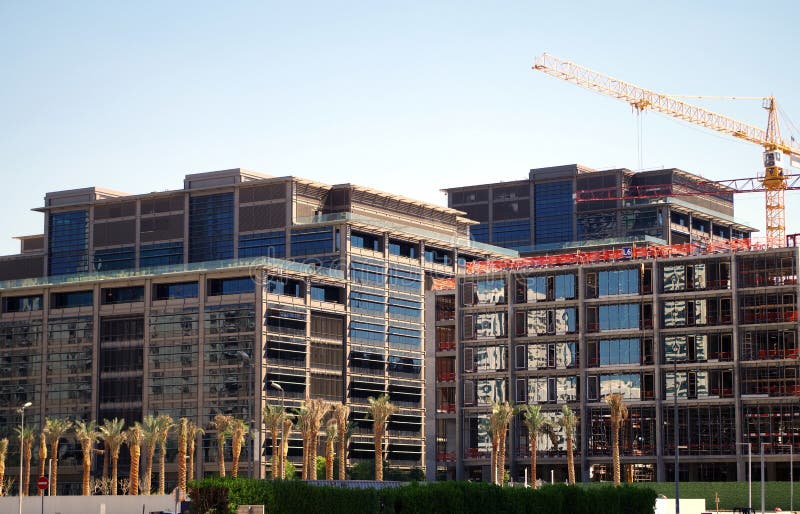 New Building Development Project about To Be Completed. Stock Photo ...