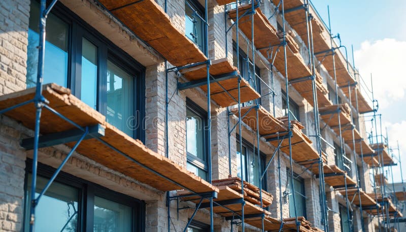 Building Construction Cladding Stock Illustrations – 6,887 Building ...