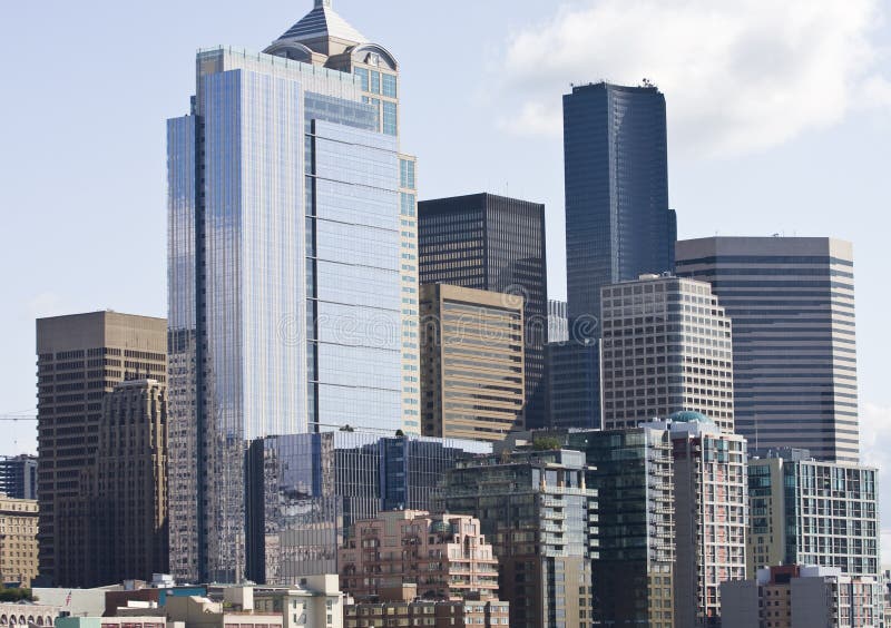 New Building in Seattle stock image. Image of buildings - 6984247