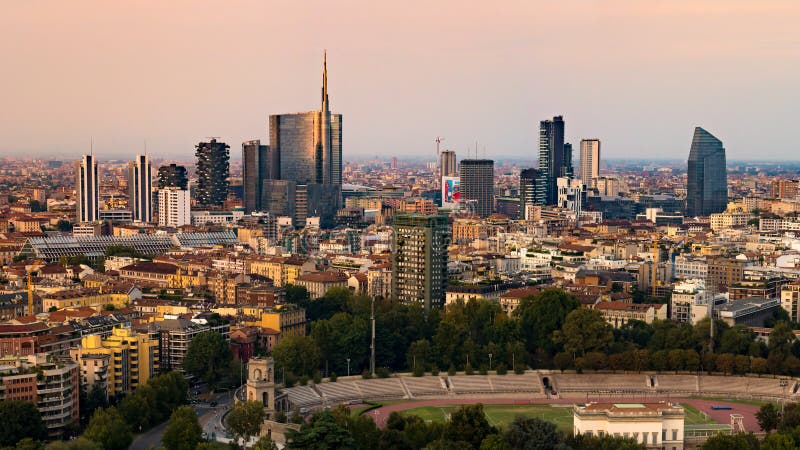 New Milan editorial stock image. Image of lombardy, culture - 100149694