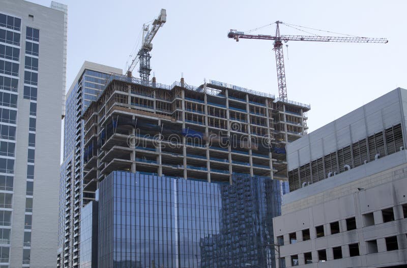 New Buildings Under Development in City Editorial Photography - Image ...