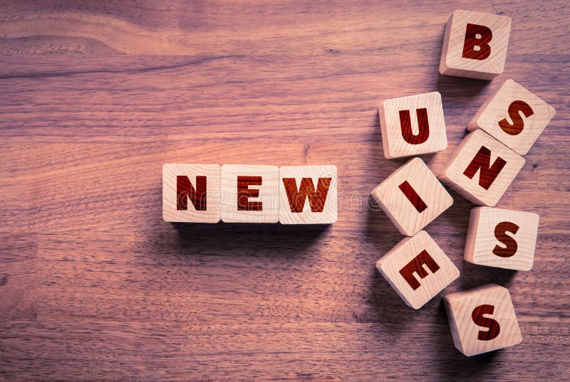 New business concept stock image. Image of cube, opportunity - 241873773