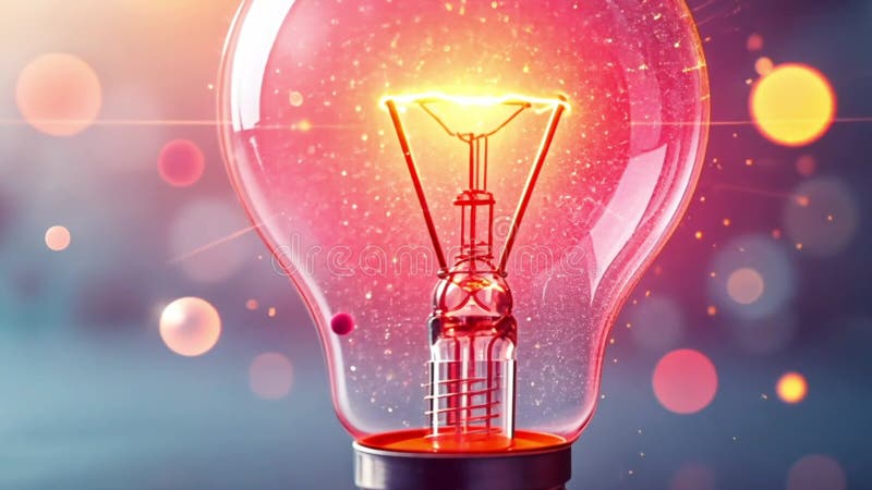 New Business Ideas with Light Bulb and Innovative Technology Network ...