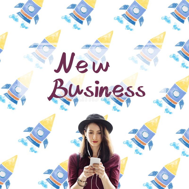 New Business Launch Innovation Startup Concept Stock Photo - Image of ...