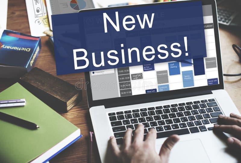 New Business Launch Innovation Startup Concept Stock Photo - Image of ...