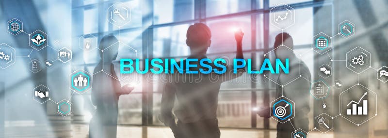 New Business Plan. Analysis and Strategy Concept. Horizontal Panoramic ...
