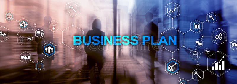 New Business Plan. Analysis and Strategy Concept. Horizontal Panoramic ...