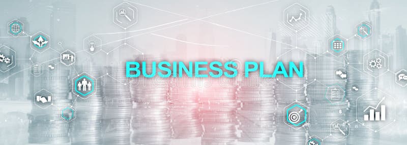 New Business Plan. Analysis and Strategy Concept. Horizontal Panoramic ...