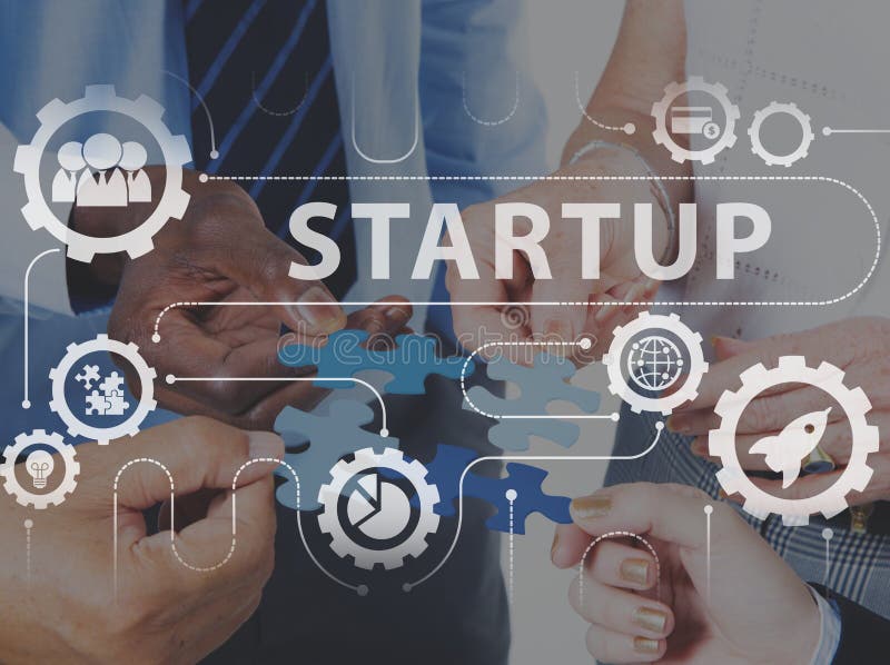 New Business Startup Graphics Concept Stock Image - Image of graphics ...