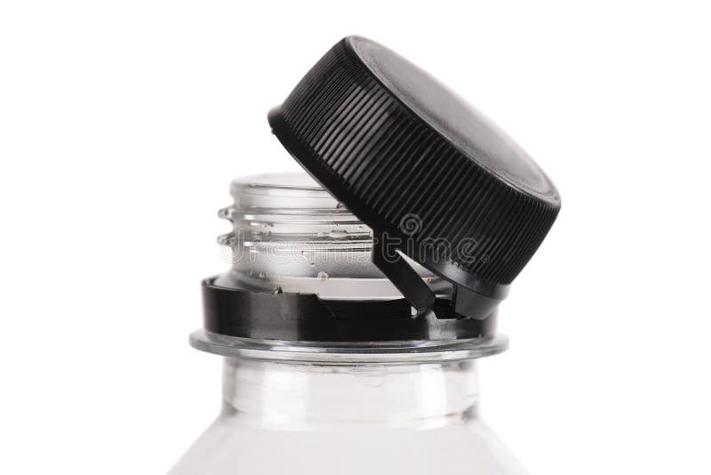 New Cap Attached To the Plastic Bottle Stock Photo - Image of undefined ...