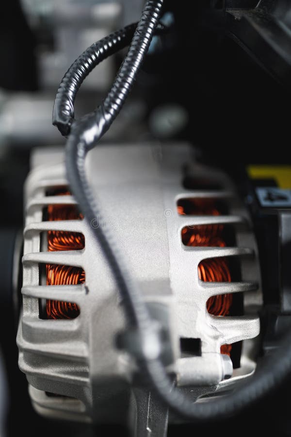 New car alternator stock image. Image of auto, bokeh - 140460815
