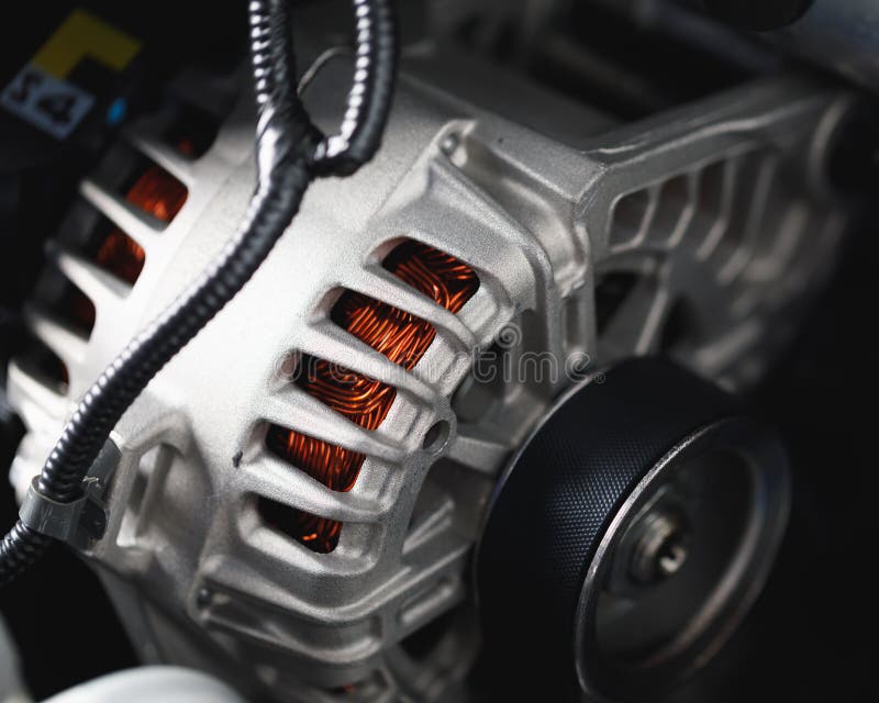 New car alternator stock photo. Image of alternator - 141092602