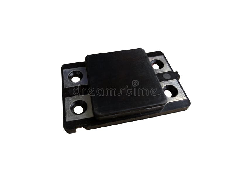 New Car Automatic Voltage Regulator Isolated on White Background. Stock ...