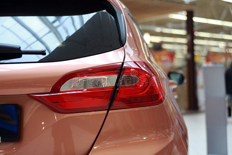 New car backlight stock photo. Image of modern, backlight - 111192866