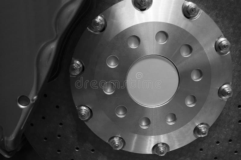 New Car Brake Wheel of Closeup Stock Image - Image of mechanic ...