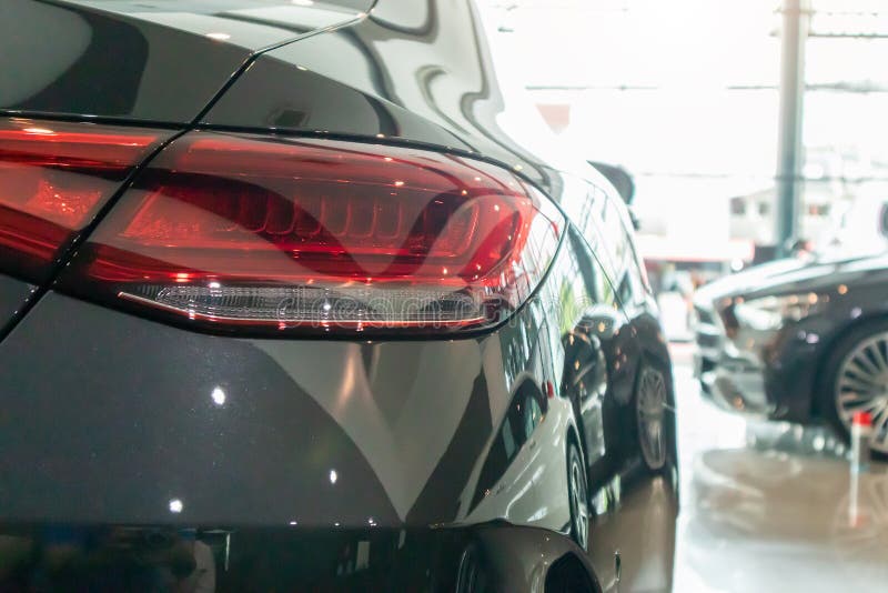 New Car in the Car Dealership Showroom Stock Image - Image of industry ...