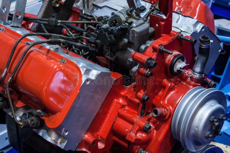 New Car Engine stock image. Image of chromatic, abstract - 30342173