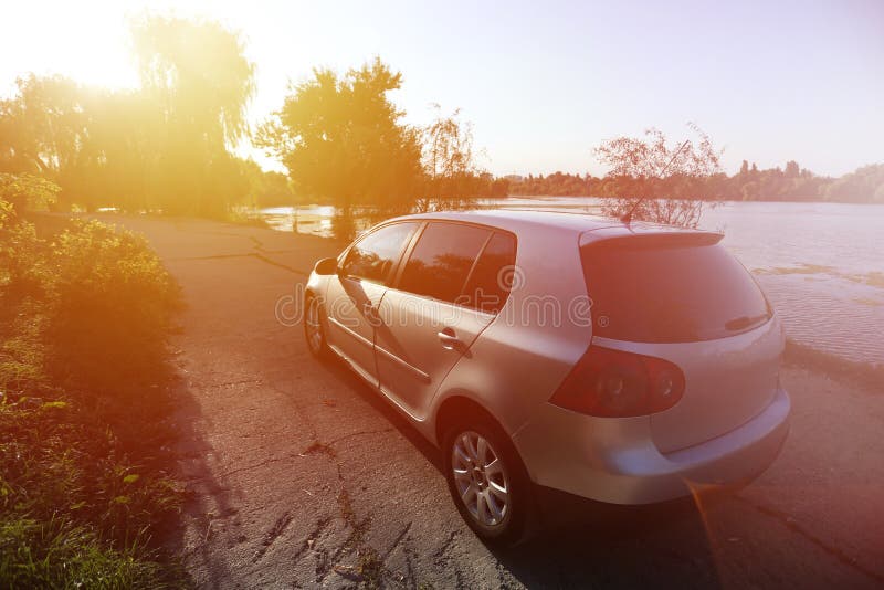 New Car, Exterior Side View Stock Image - Image of ready, rear: 93511703