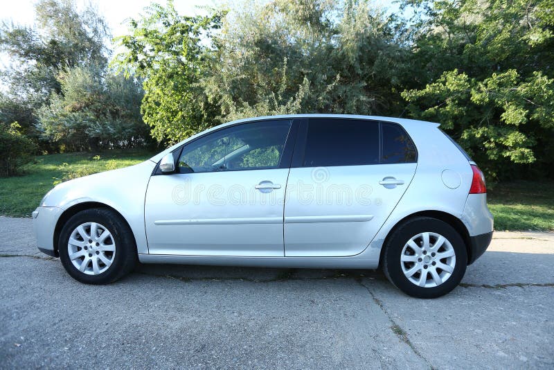 New Car, Exterior Side View Stock Image - Image of outdoors, travel ...