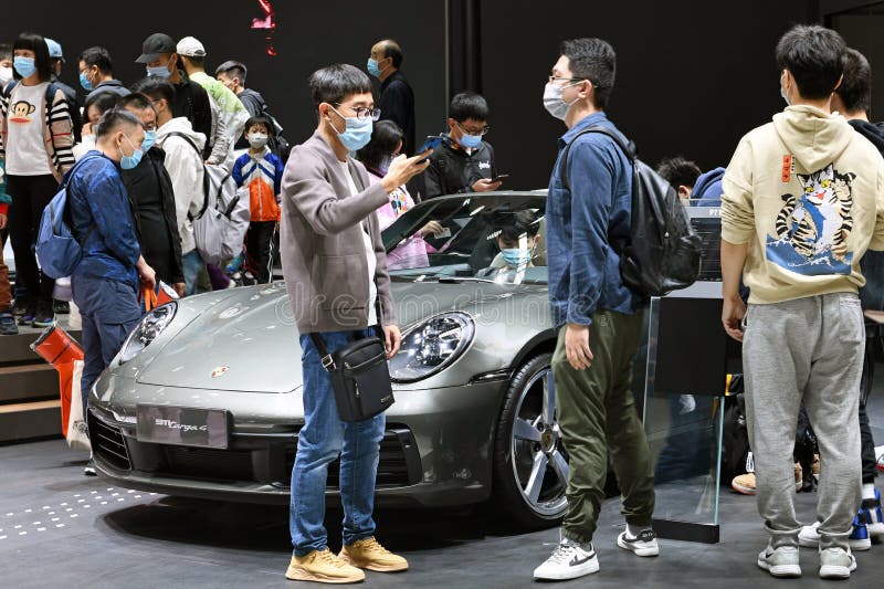 New Car Launch in Beijing Auto Show Editorial Stock Photo - Image of ...