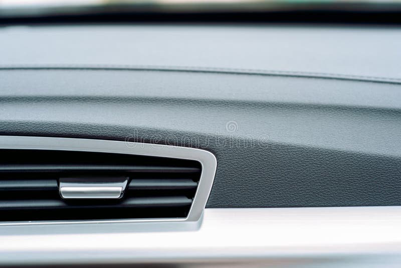 New Car, Radiator in the Control Panel. Technology Concept Stock Image ...