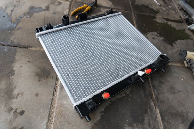 New car radiator stock image. Image of spare, objects - 91578249