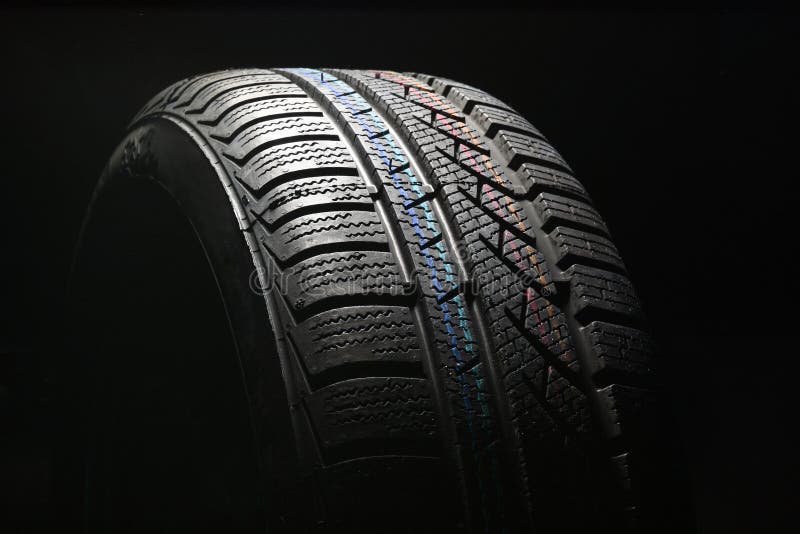 New car tire close up stock photo. Image of surface, expensive - 11148832