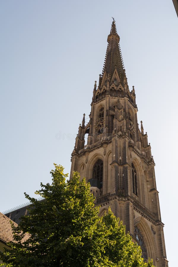 New Cathedral in Linz - Austria Stock Image - Image of object, city ...