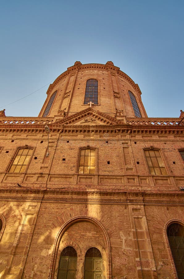 New Cathedral Side View stock photo. Image of structure - 64998952