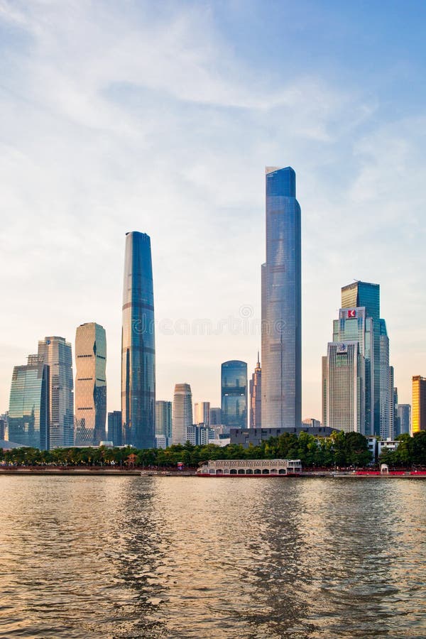 New CBD of Guangzhou editorial photography. Image of building - 103188697