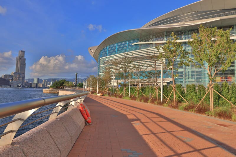 The New Central and Western District Promenade at Wan Chai 22 May 2021 ...