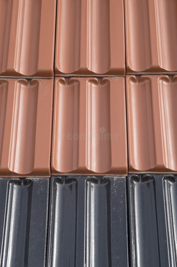 New Ceramic Tiles Samples in Store Stock Photo - Image of roof, samples ...