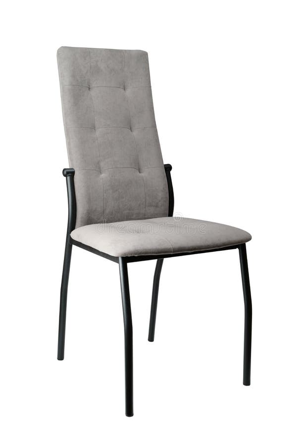 New Chair Isolated on White Stock Image - Image of macro, equipment ...