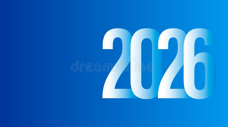 New Challenge 2026 Illustration Vector Background Stock Vector ...