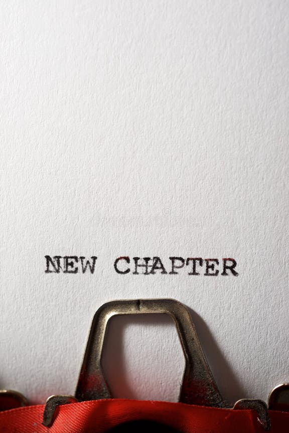 New chapter text stock image. Image of page, novel, motivational ...