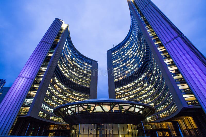 New City Hall, Toronto stock image. Image of toronto - 56780729