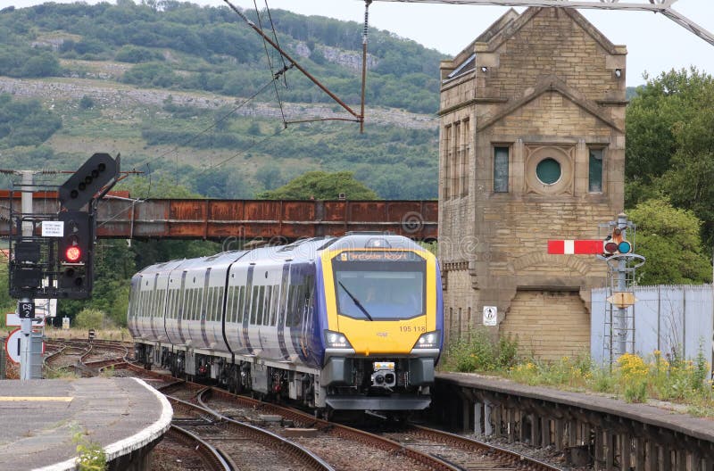 New Civity Class 195 Dmu Train at Carnforth Editorial Stock Photo ...