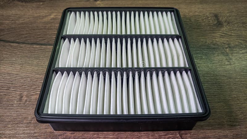 New clean car air filter stock image. Image of maintenance - 346050831